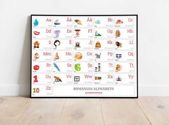 Romanian Word Art