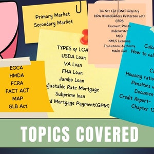 NMLS SAFE Mortgage Loan Officer Exam Study Guide MLO, Loan Officer ...