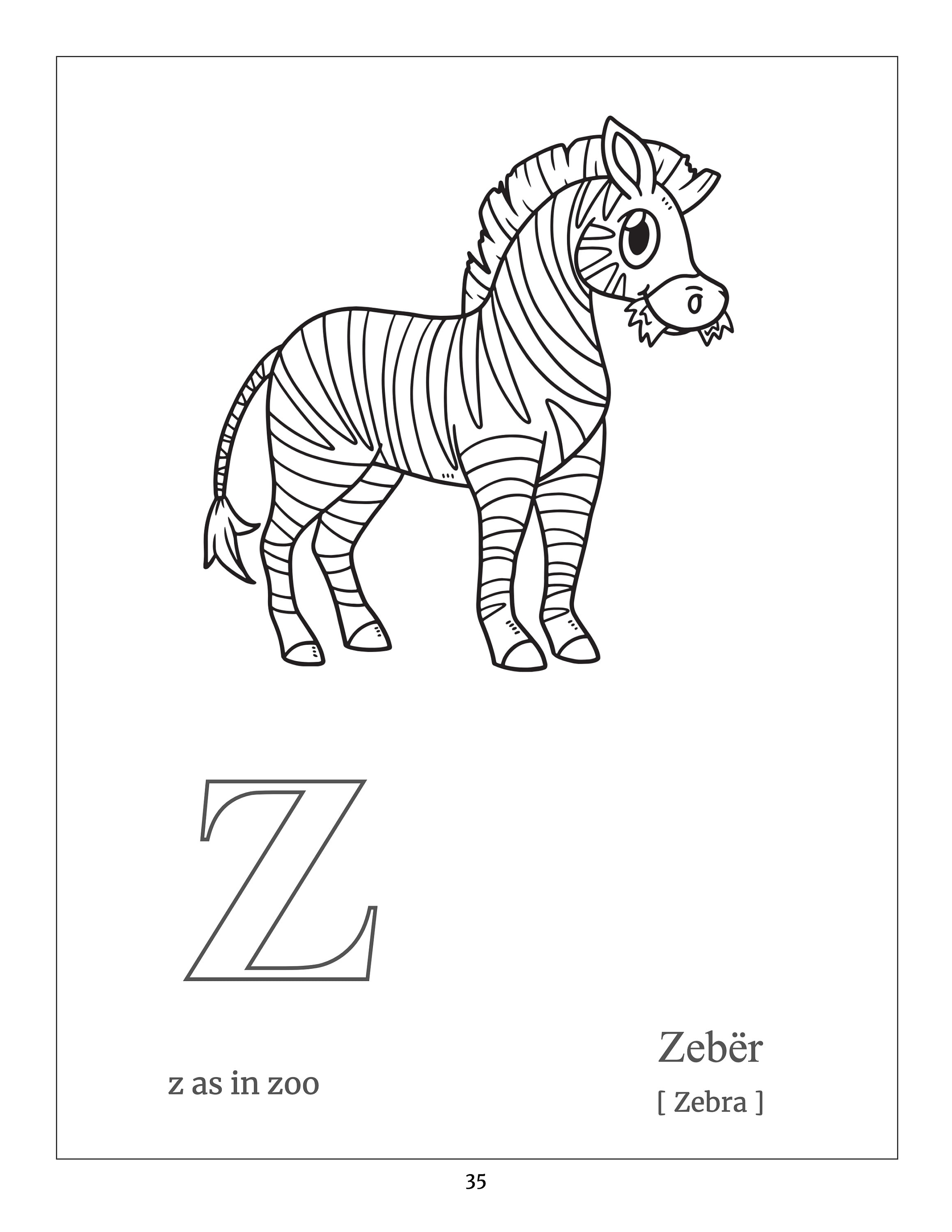 Albanian Alphabet Coloring Pages (36 Pages), Printable Albanian ...
