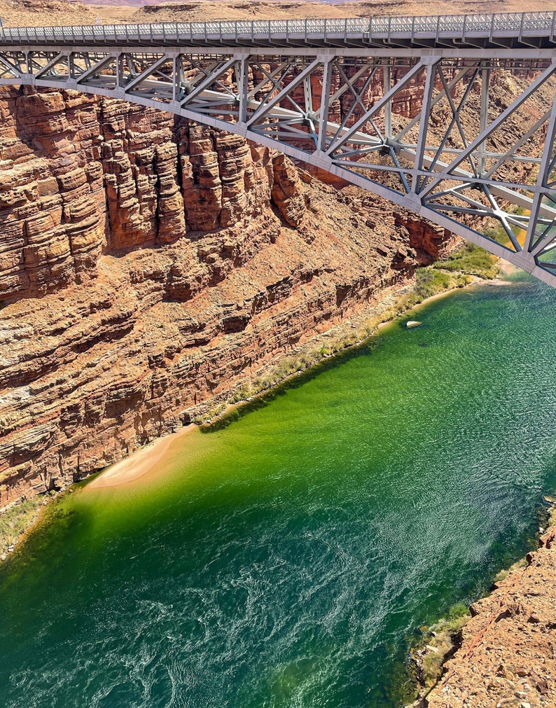 Colorado River Bridge Over Glen Canyon - Water - Dam - Photography ...