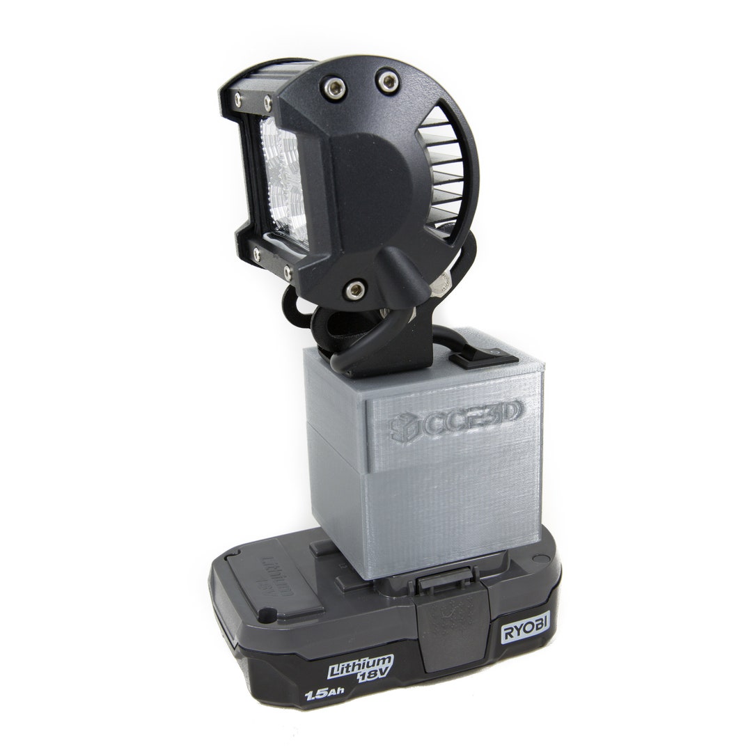 Led Work Light for Ryobi 18 Volt ONE+, 2000 Lumens, Flood LED for Ryobi ...