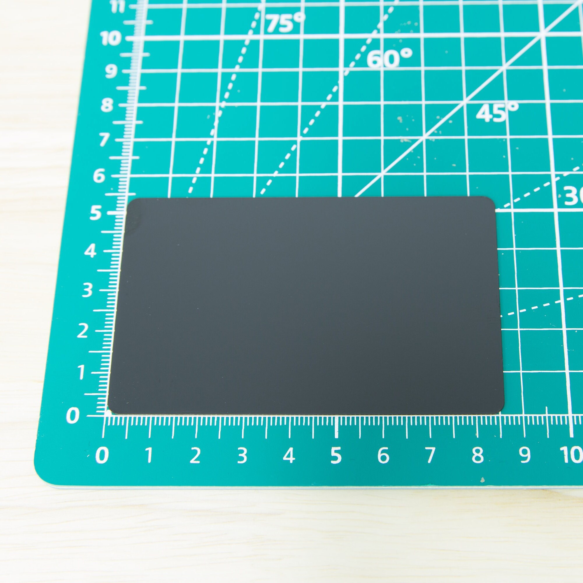 10 PCS Black Blank Stainless Steel Blank Plate Thick 0.5mm - Etsy