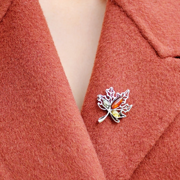 Leaves Brooch - Etsy