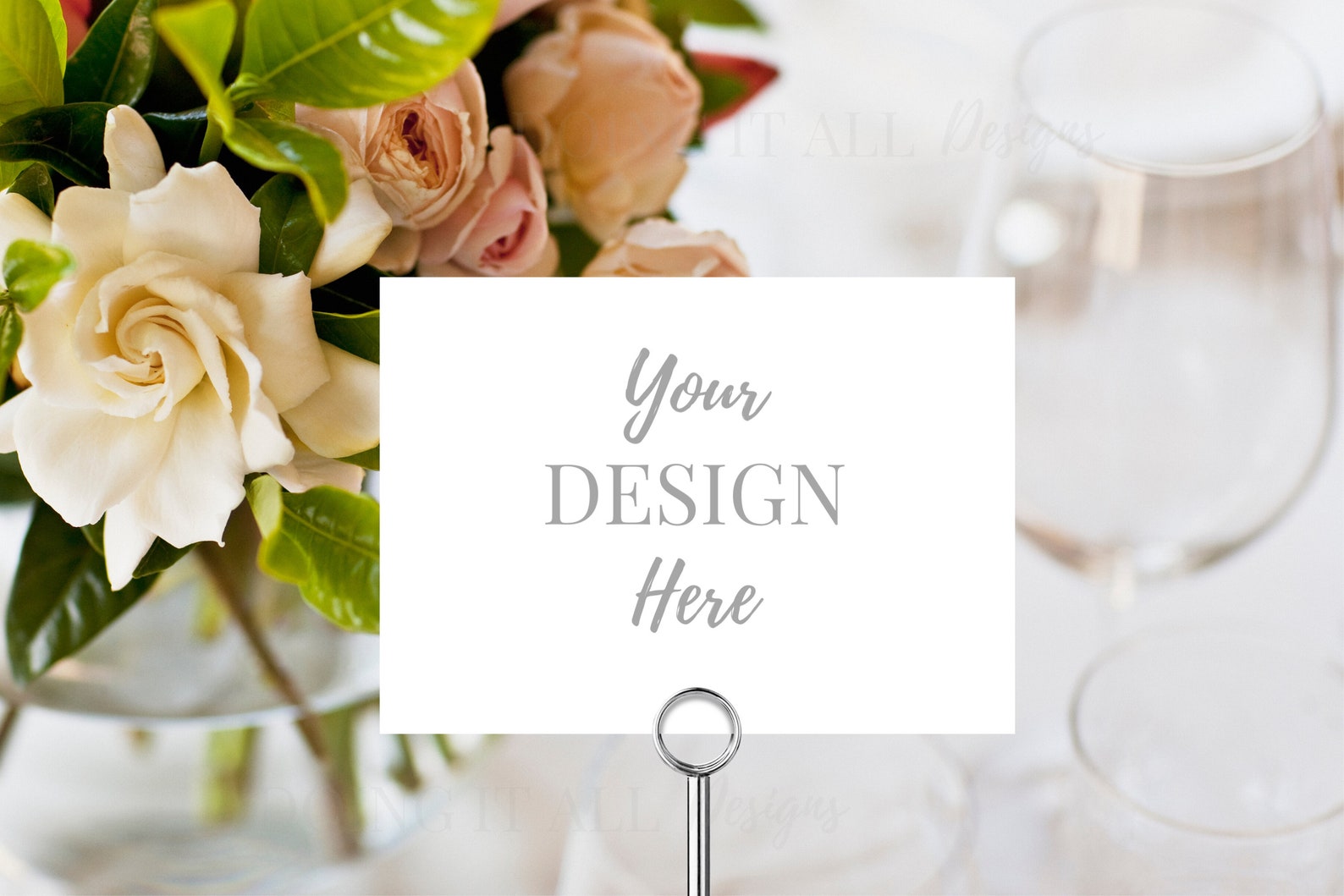 Table Card Mockup 5x7 Table Number Mockup 5x7 Card Mockup | Etsy