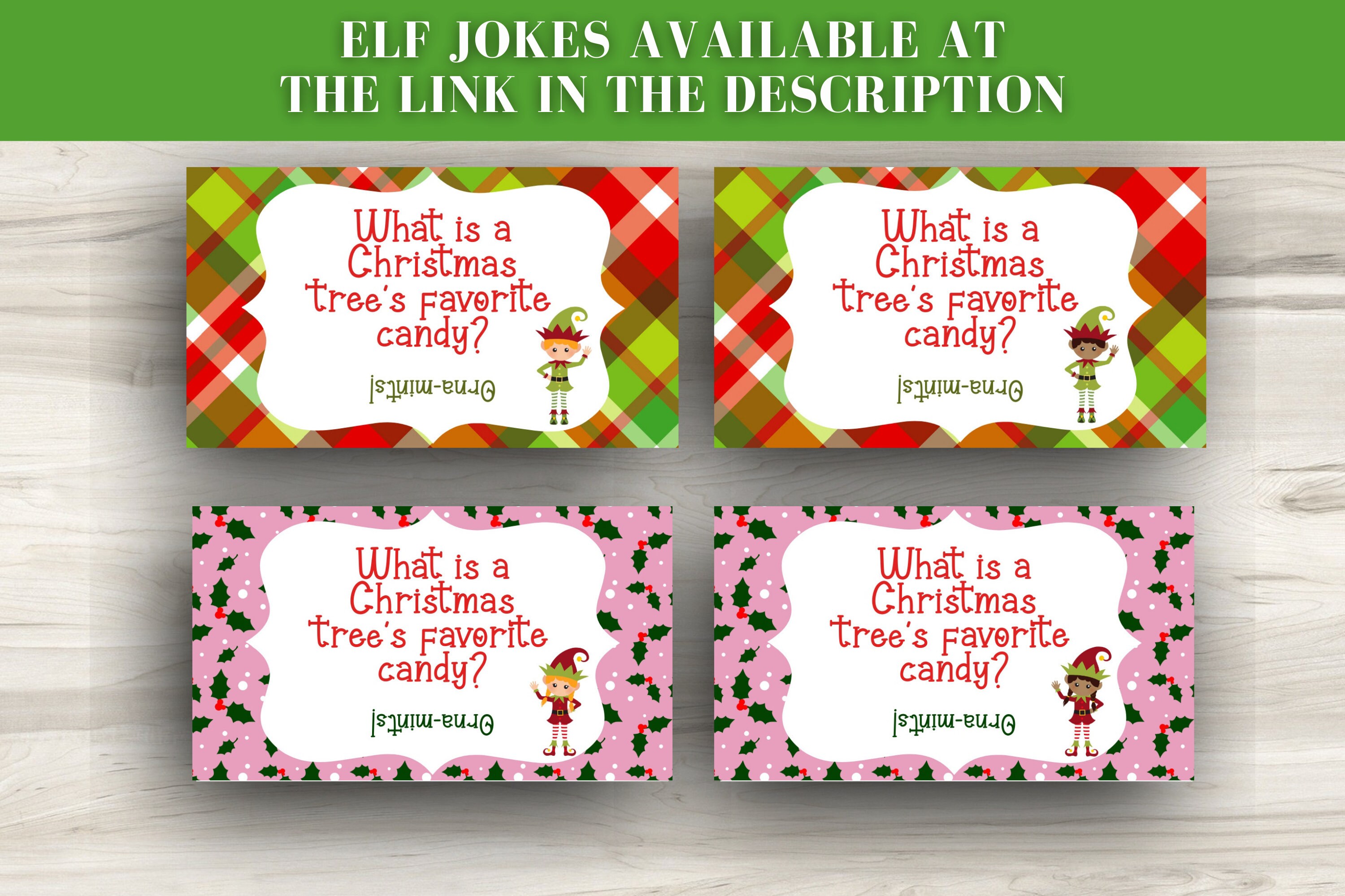Elf Jokes Elf Accessories Elf Notes Printable Elf Props | Etsy