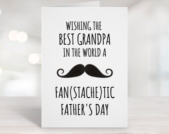 Printable Father's Day Card for Grandpa, Grandfather Card, Classic Car ...