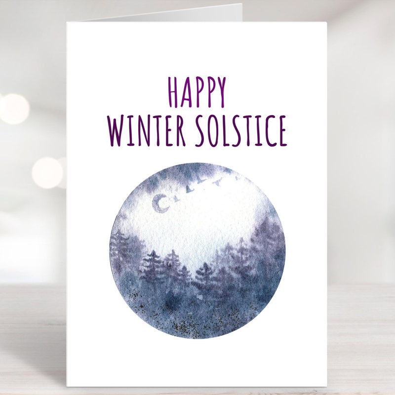 Winter Solstice Cards - Etsy