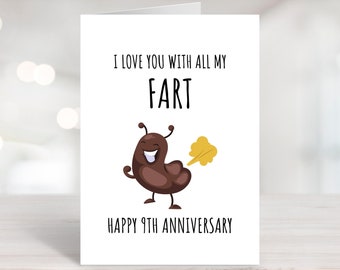 Printable Anniversary Card 17th Anniversary Card Seventeenth - Etsy