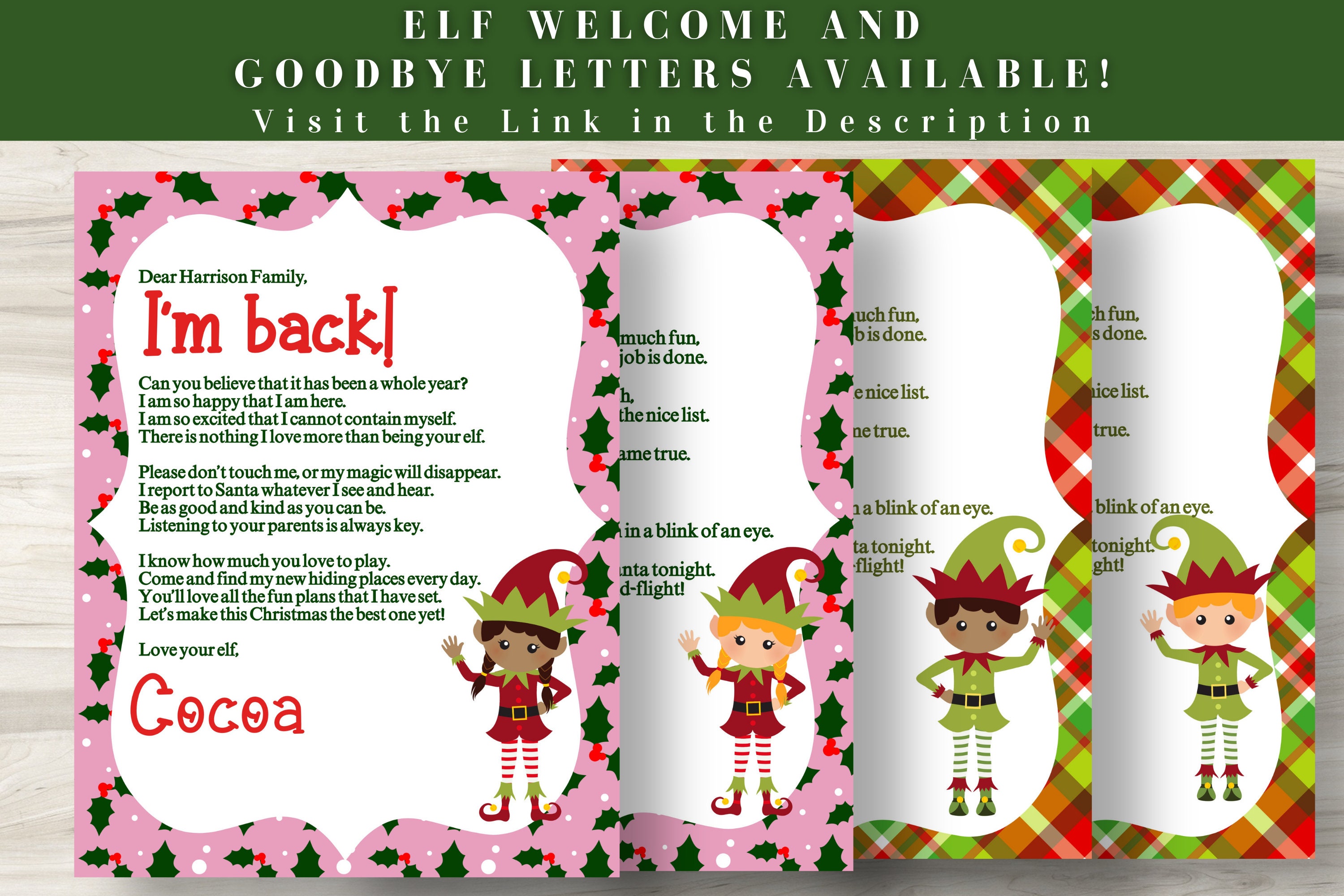 Elf Jokes Elf Accessories Elf Notes Printable Elf Props | Etsy