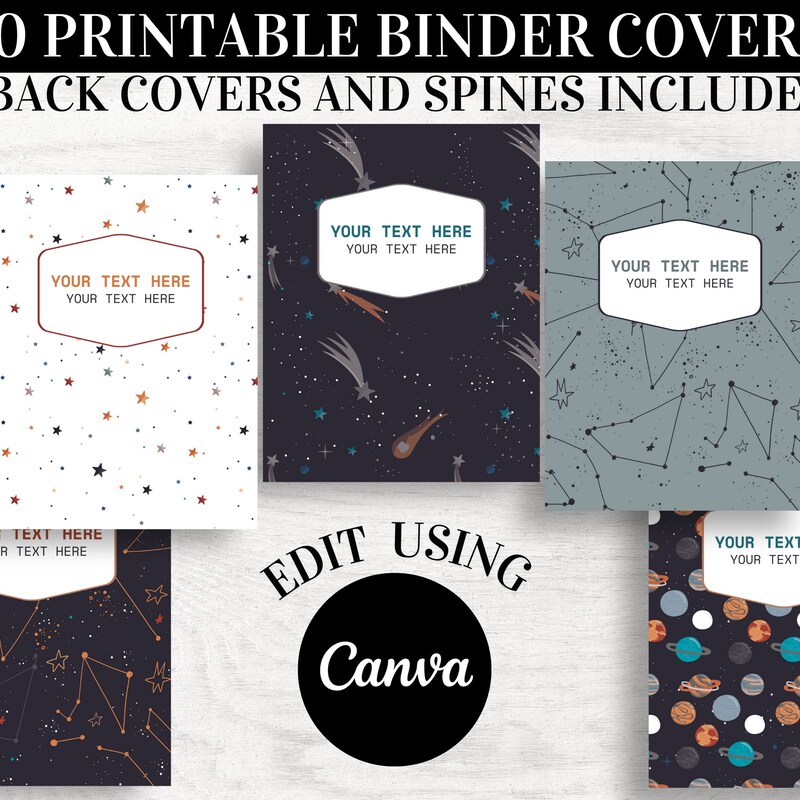 Binder Cover - Etsy