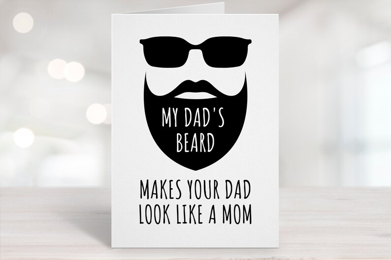 Printable Father's Day Card Printable dad Card Printable | Etsy