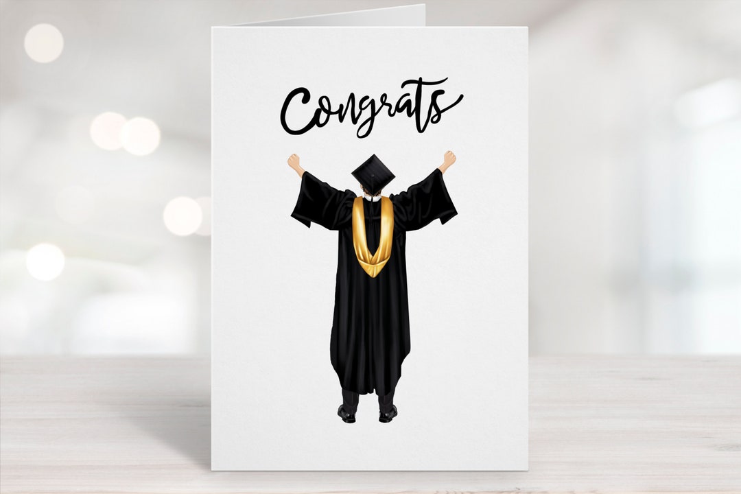 Printable Graduation Card, Grad Card, High School Graduation Card ...