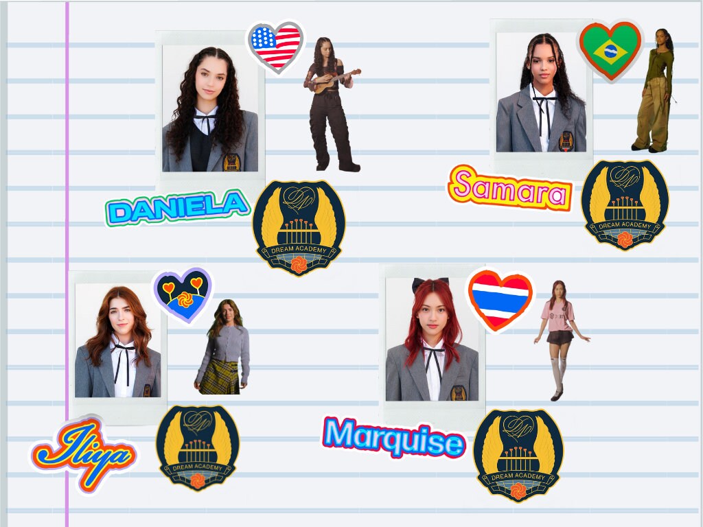 KATSEYE Pop Star Academy Dream Academy Crest Clear Acrylic Pin ...