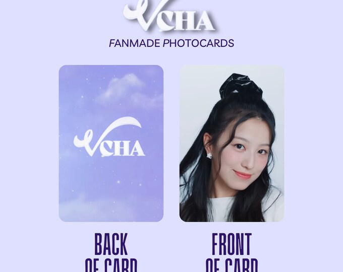 Unofficial VCHA Photocards set of 9 - Etsy