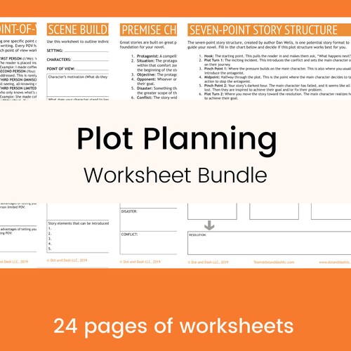Screenwriting Worksheet Bundle Character Biographies Plot - Etsy