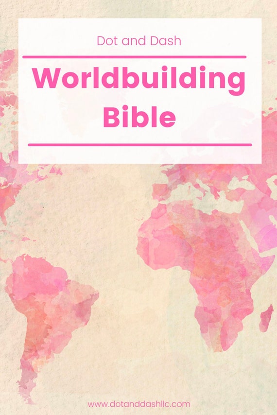 Worldbuilding Bible Workbook Fantasy Writer Guide Sci-fi | Etsy