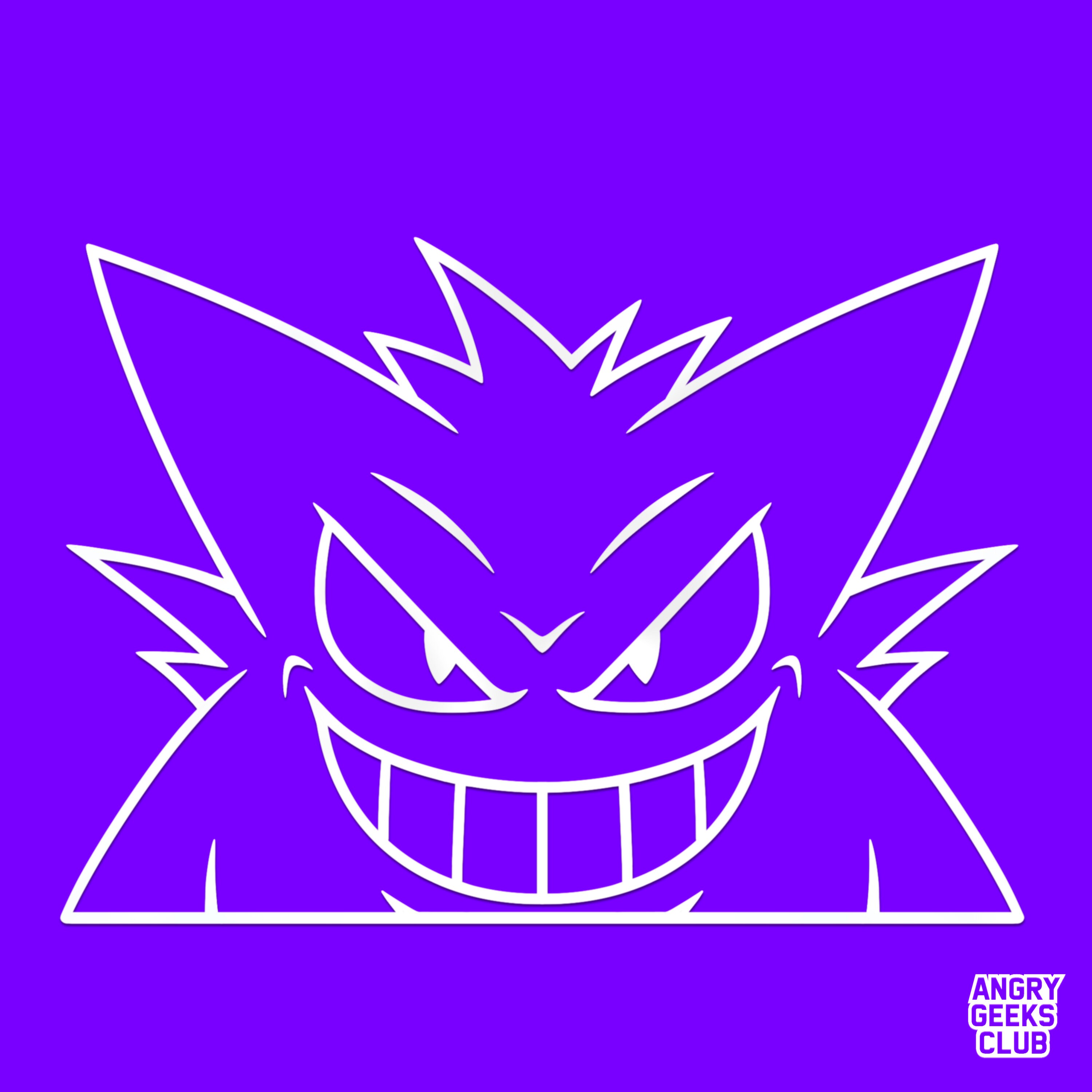 Gengar Vinyl Decal Sticker Anime Pop Culture Geek Art - Etsy