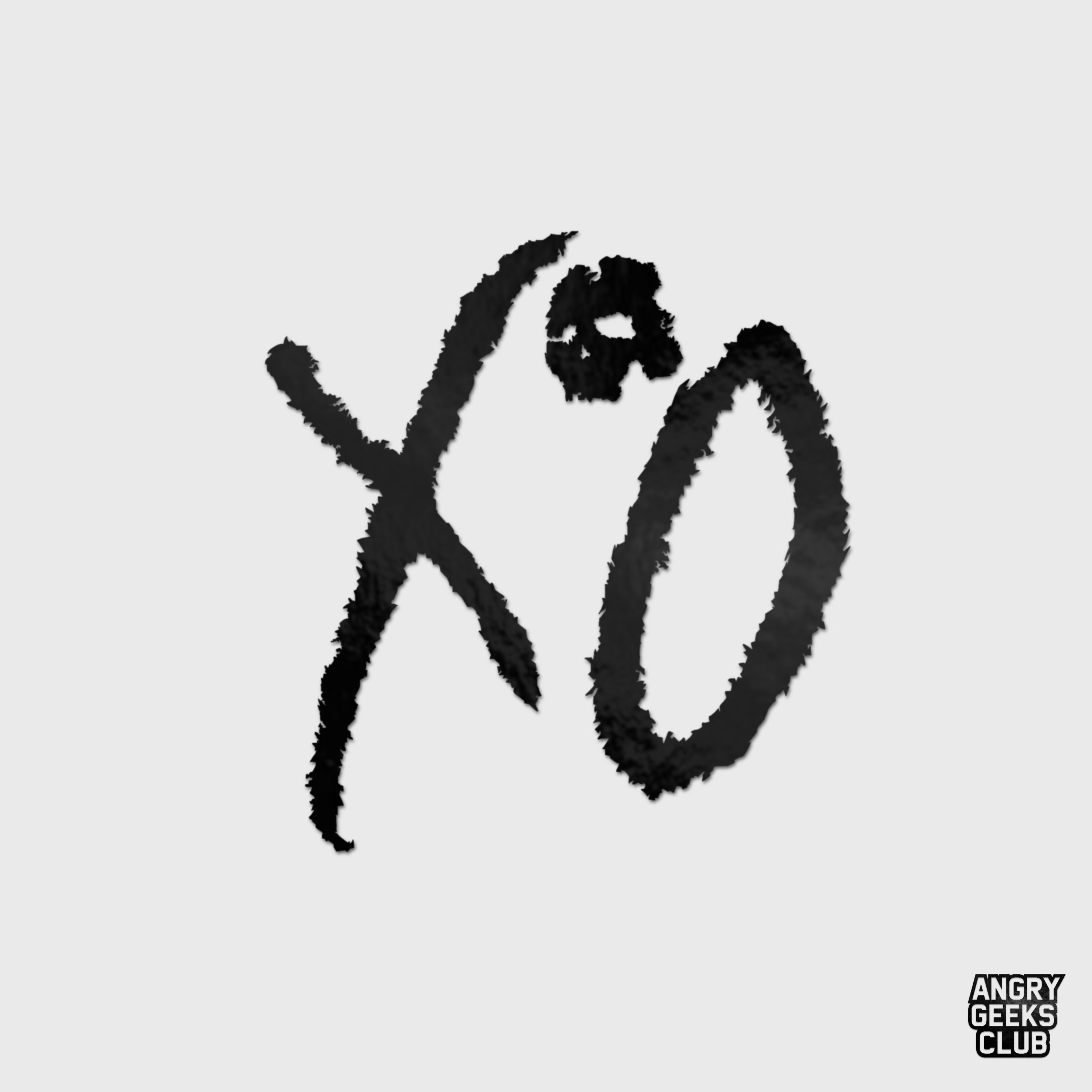 XO With Skull the Weeknd Vinyl Decal Sticker Music Pop Culture Geek Art ...