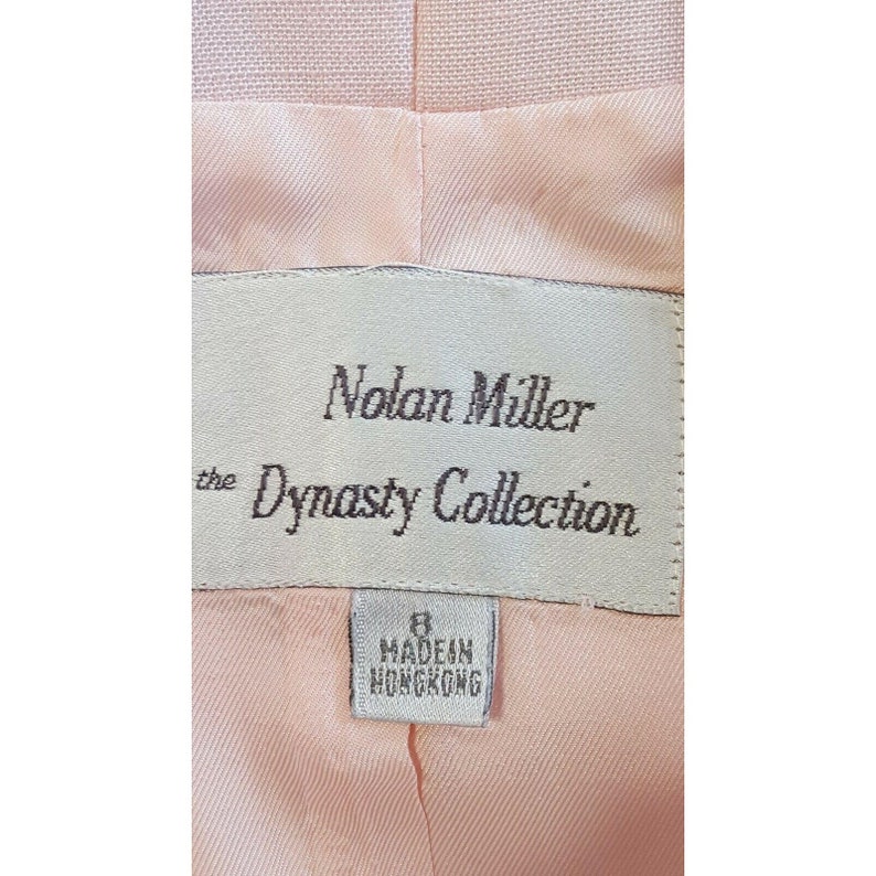 Nolan Miller DYNASTY COLLECTION Pink 3PC Skirt Suit W/cami - Etsy