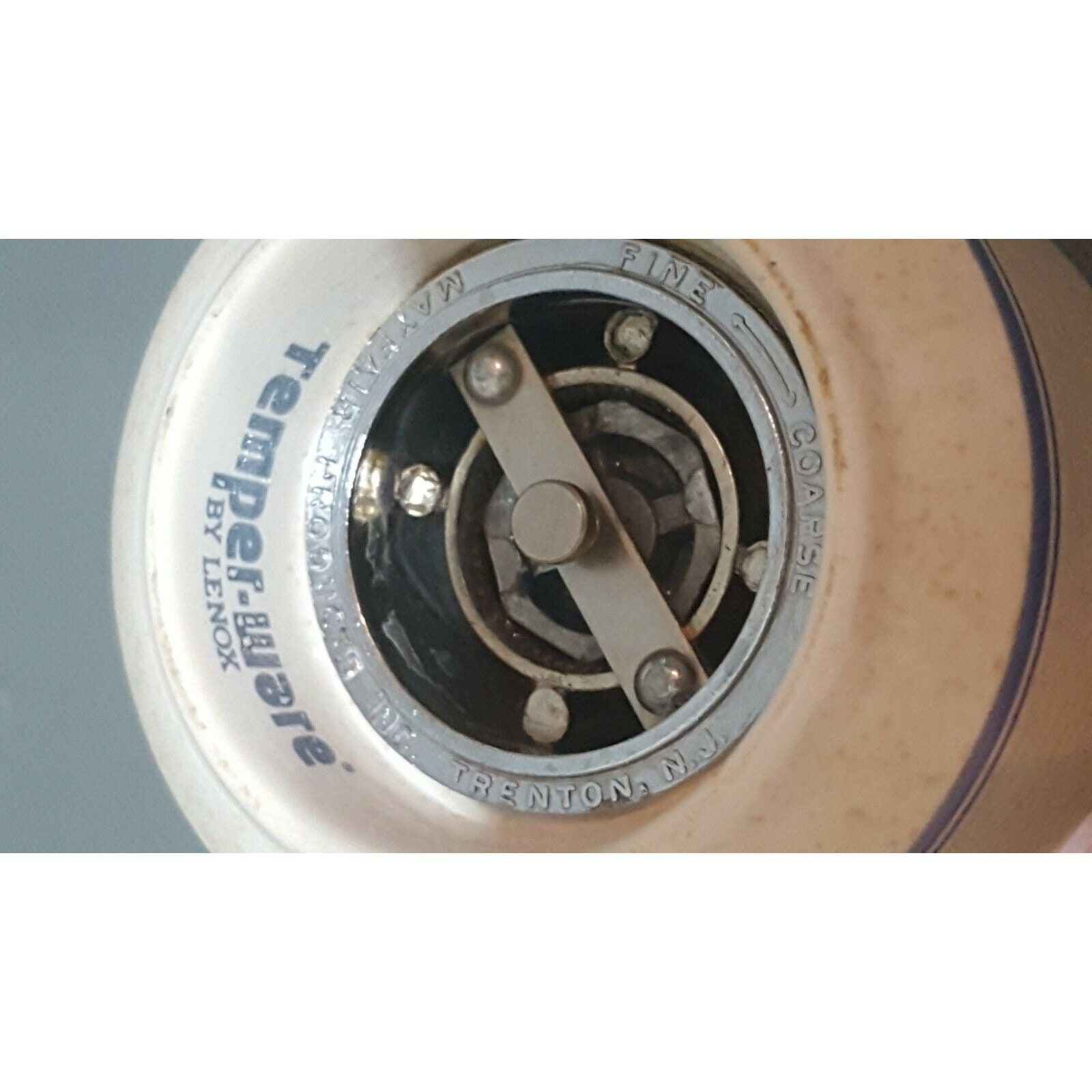 Vtg Lenox TEMPER-WARE Blue Skies Salt Shaker and Pepper Grinder - Etsy