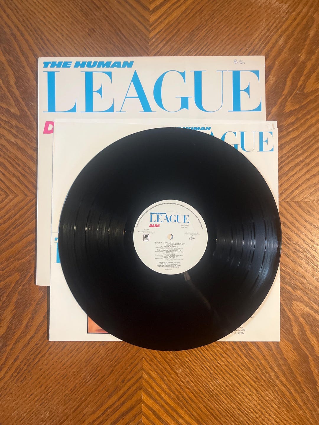 The Human League Dare LP 1981, Vintage Vinyl Record A&M SP 4892 - Etsy