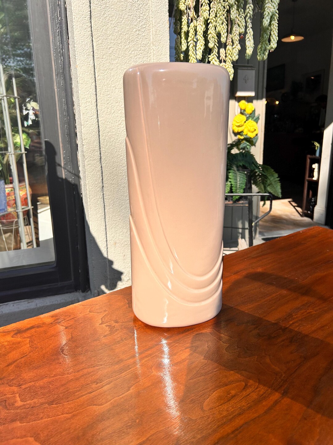 Haeger Draped Waterfall Vase: Beige Art Deco Revival Pottery - Etsy