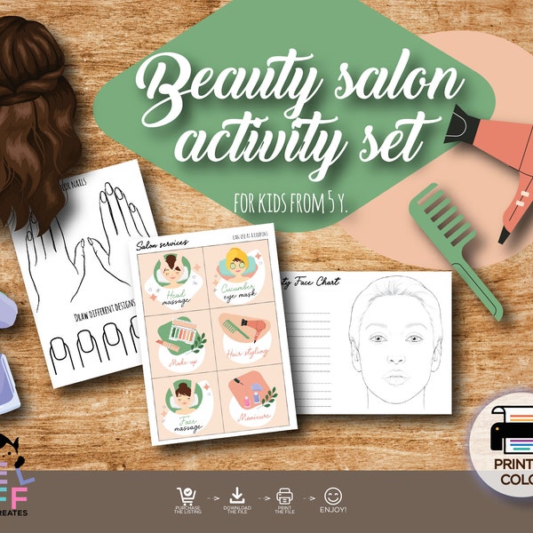 Pretend Makeup - Etsy