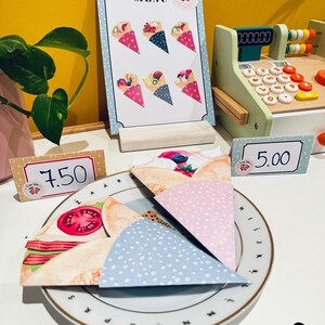 Printable Crepes Set for Kids - Paper Craft Activity - Toddler ...