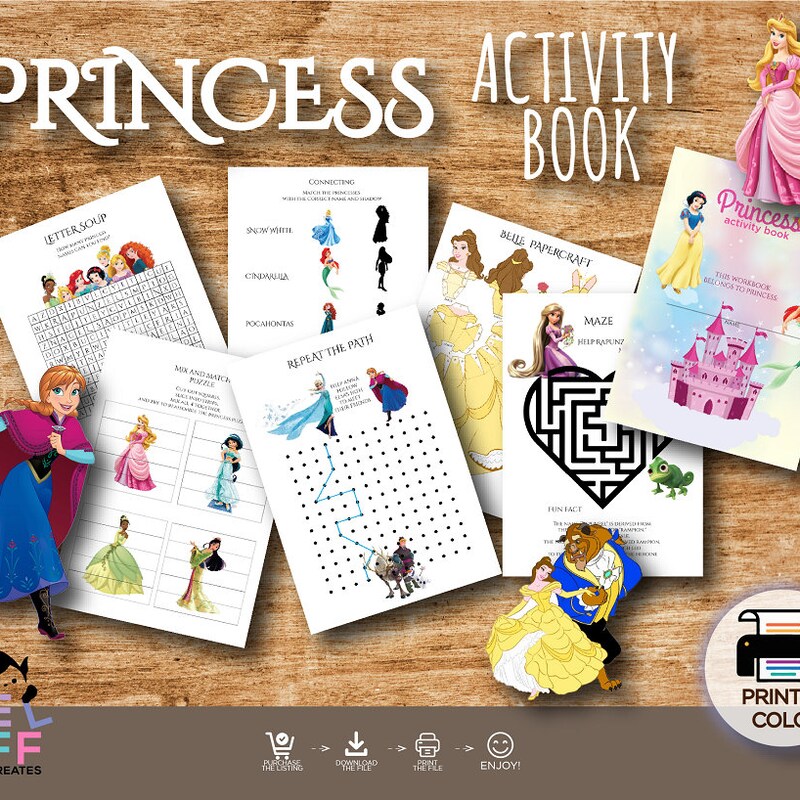 Little Princess Book - Etsy
