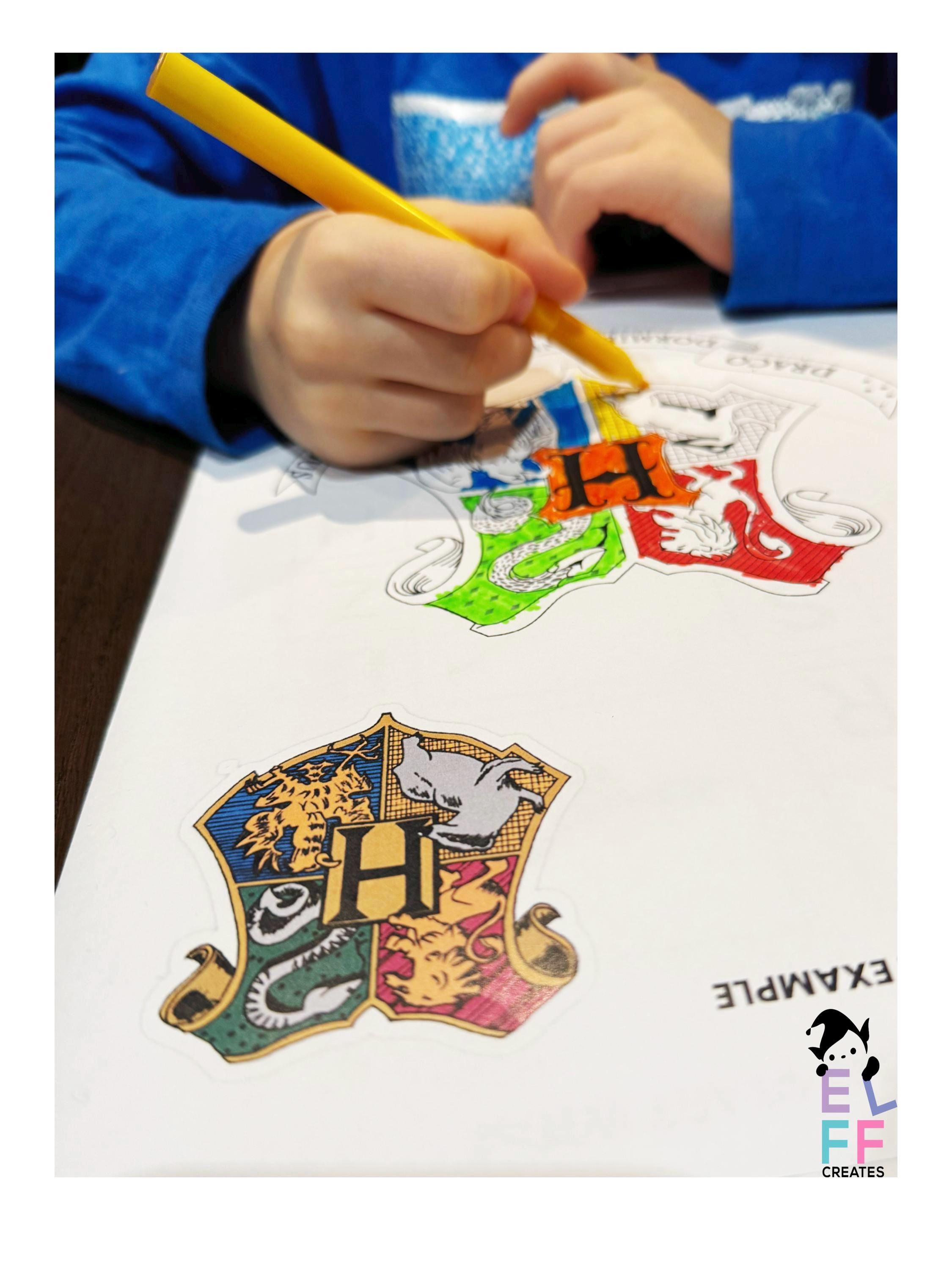 Printable Harry Potter Worksheets Homeschool Montessori Materials ...