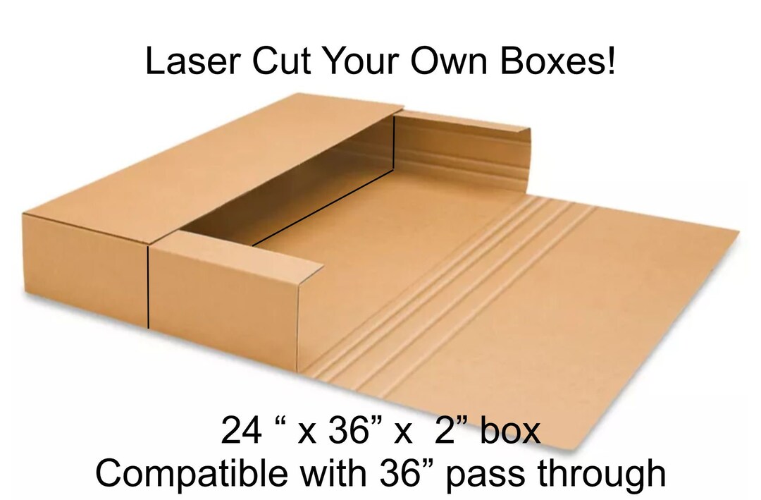 Laser Cut Your Own Boxes, Laser Cutting File, SVG, Laser Cut Your Own ...