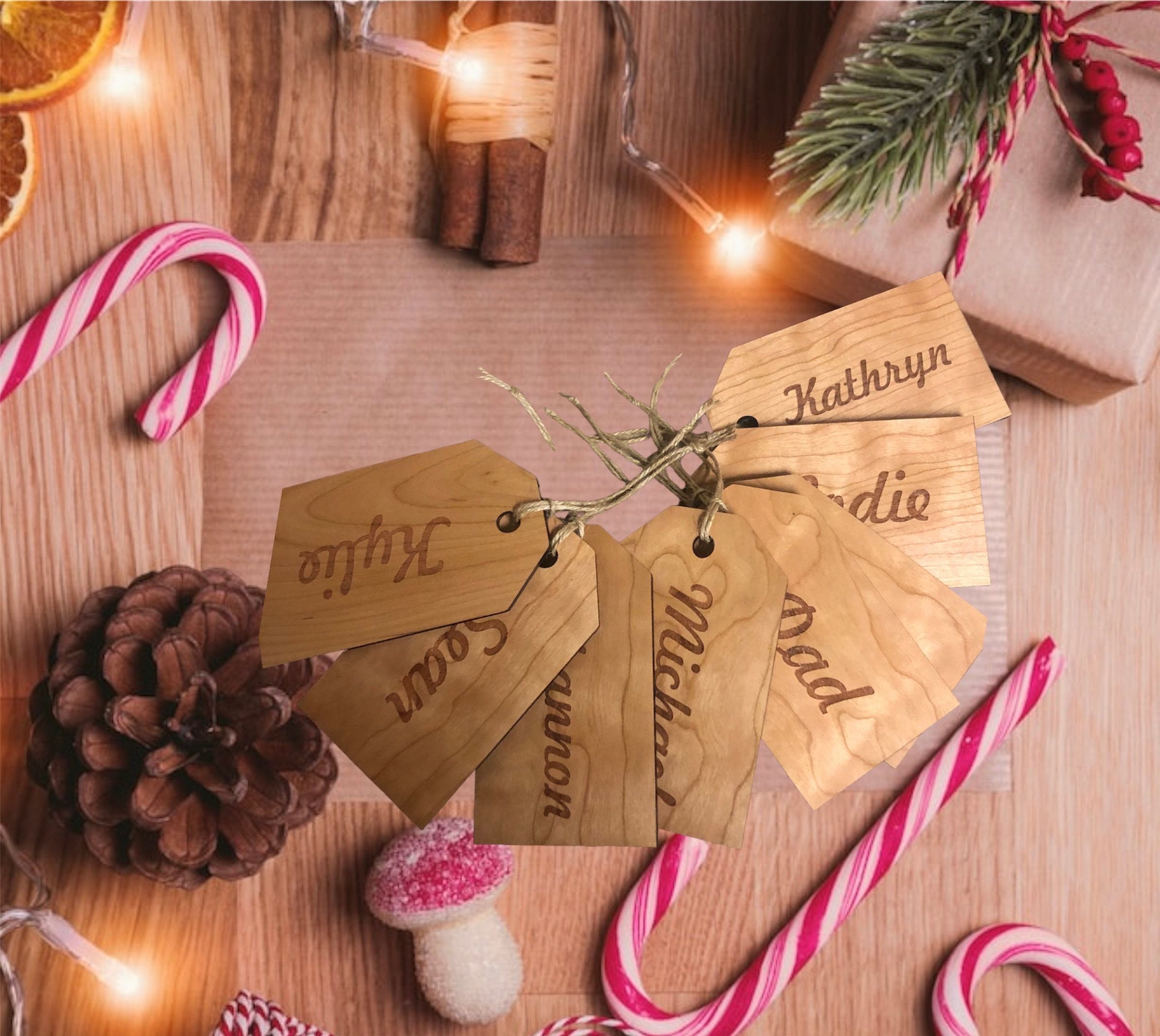 Stocking Tag SVG File for Laser, Glow Forge, INSTANT DOWNLOAD - Etsy