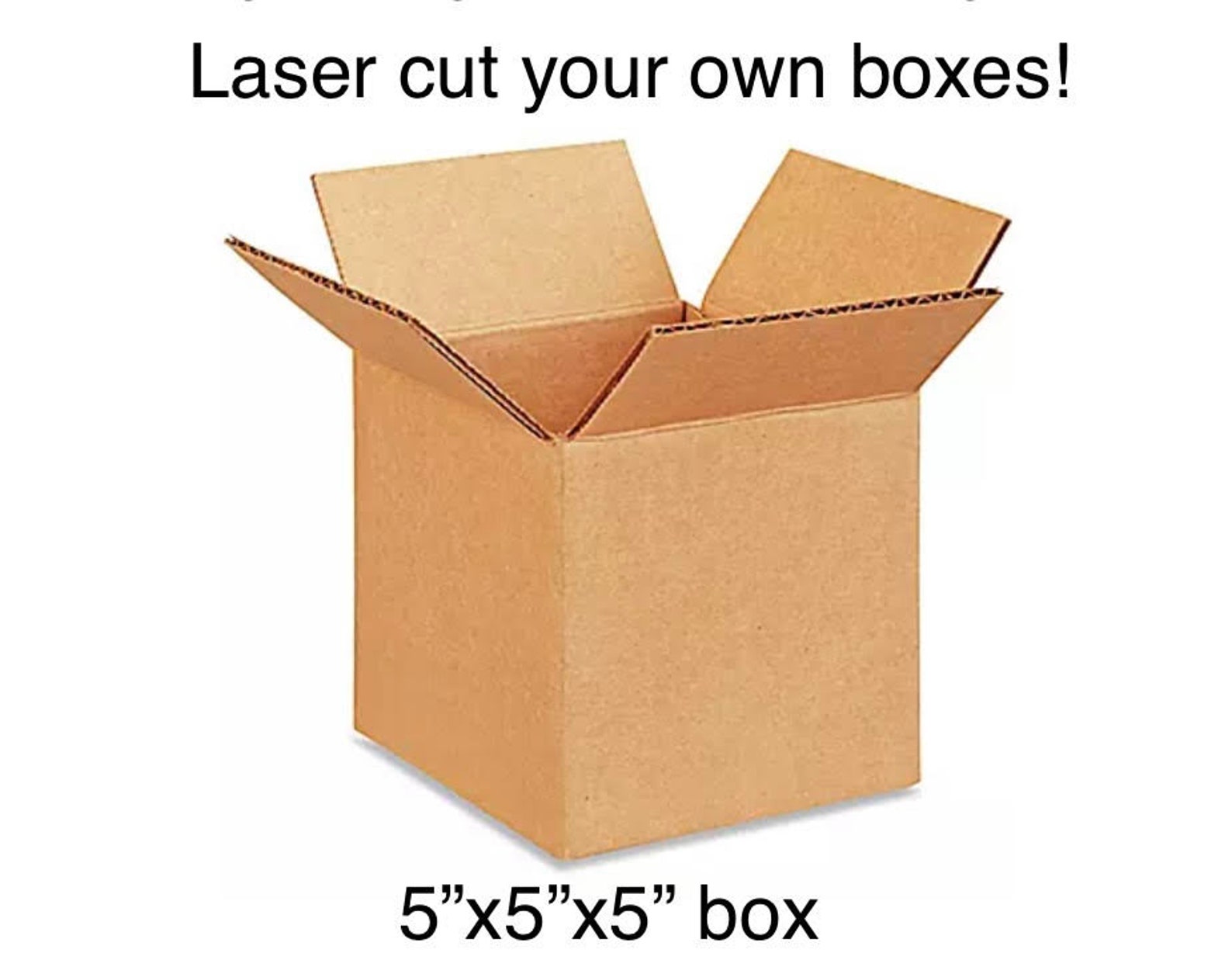 Laser Cut Your Own Boxes, Laser Cutting File, SVG for Laser Cutting ...