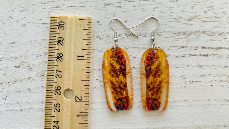 Dangle Drop Earrings, Delicious, Fast Food, Taco, Burrito, Hamburger ...