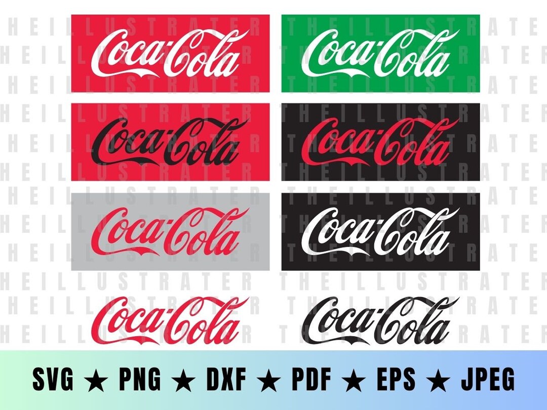 Coca Cola Bundle SVG Coca Cola Bundle Coca Cola Bundle Cut - Etsy