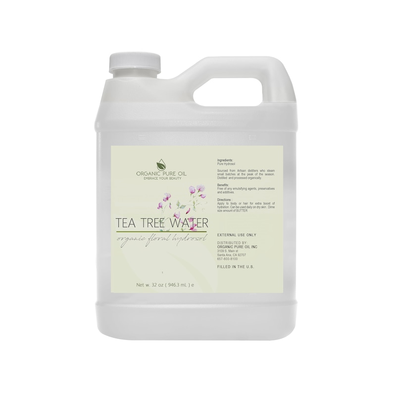 Tea Tree Water Hydrosol 100% Pure Organically Source 32 Oz | Etsy