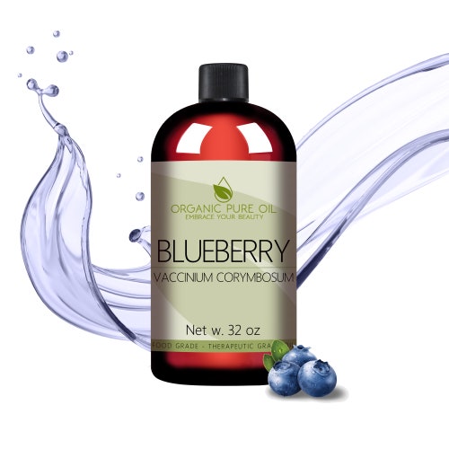 4 Oz Blueberry Seed Oil 100% Pure & Organic Cold Pressed - Etsy