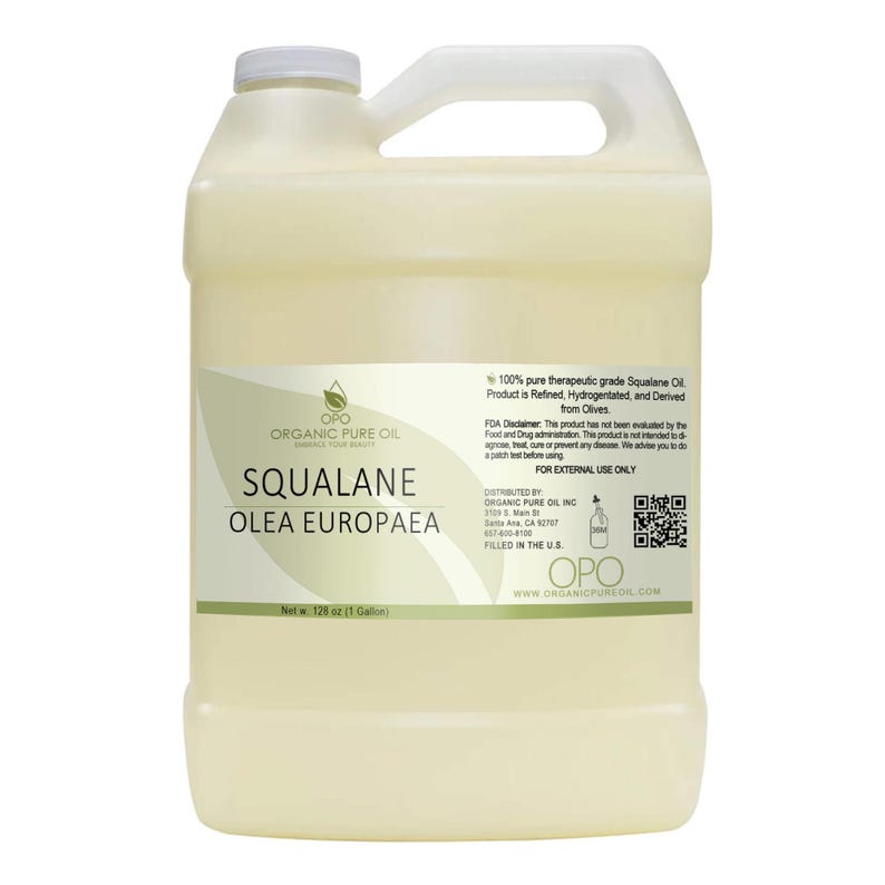 Refined Olive Squalane Oil: Non-gmo, Natural Sebum, Ultra Hydrating ...