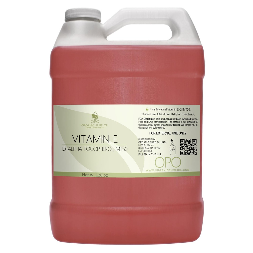 Vitamin E Oil MT50: Gluten, D-alpha Tocopherol, D-beta, D-gamma, D ...