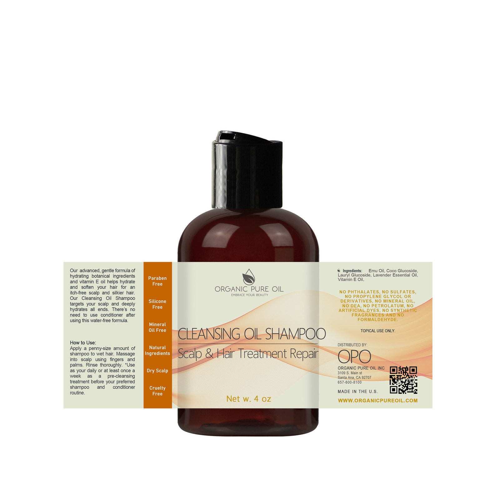 Emu Oil Water-free Shampoo & Conditoner 2-in-1 Deep - Etsy Canada