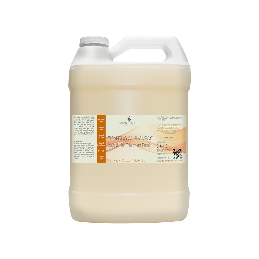 Emu Oil Water-free Shampoo & Conditoner 2-in-1 Deep Hydration, All ...