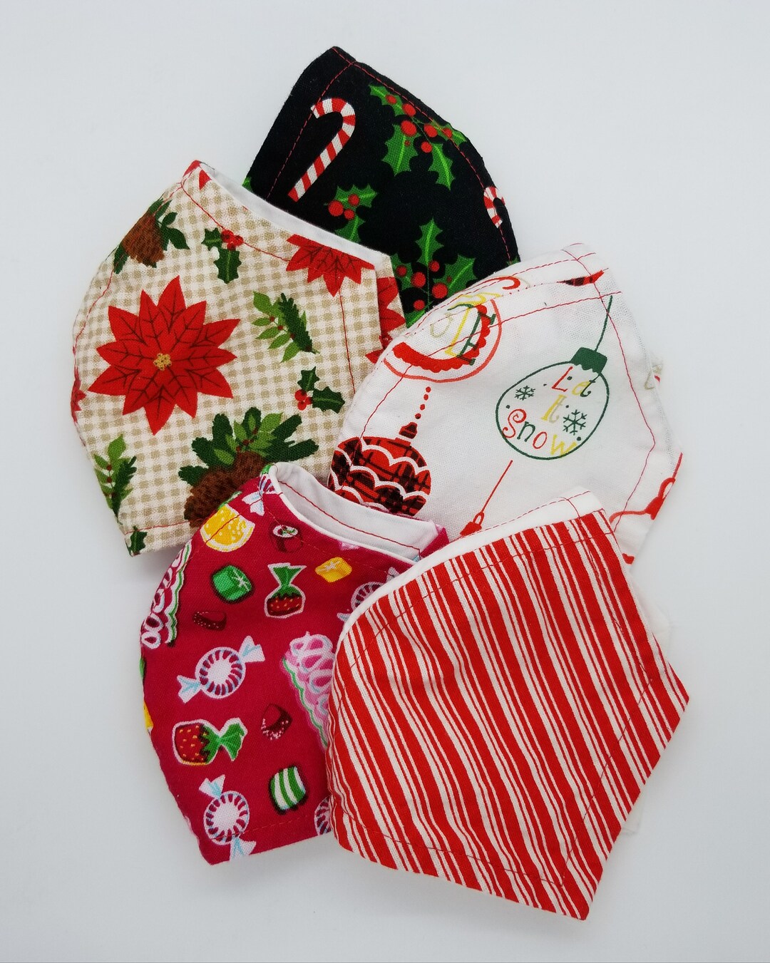 Christmas Themed Face Masks - Etsy UK