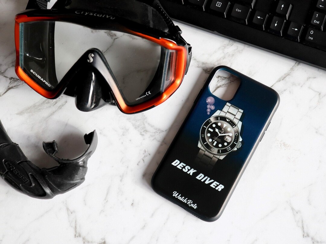 Desk Diver Watch Phone Case for Watch Lovers - Etsy