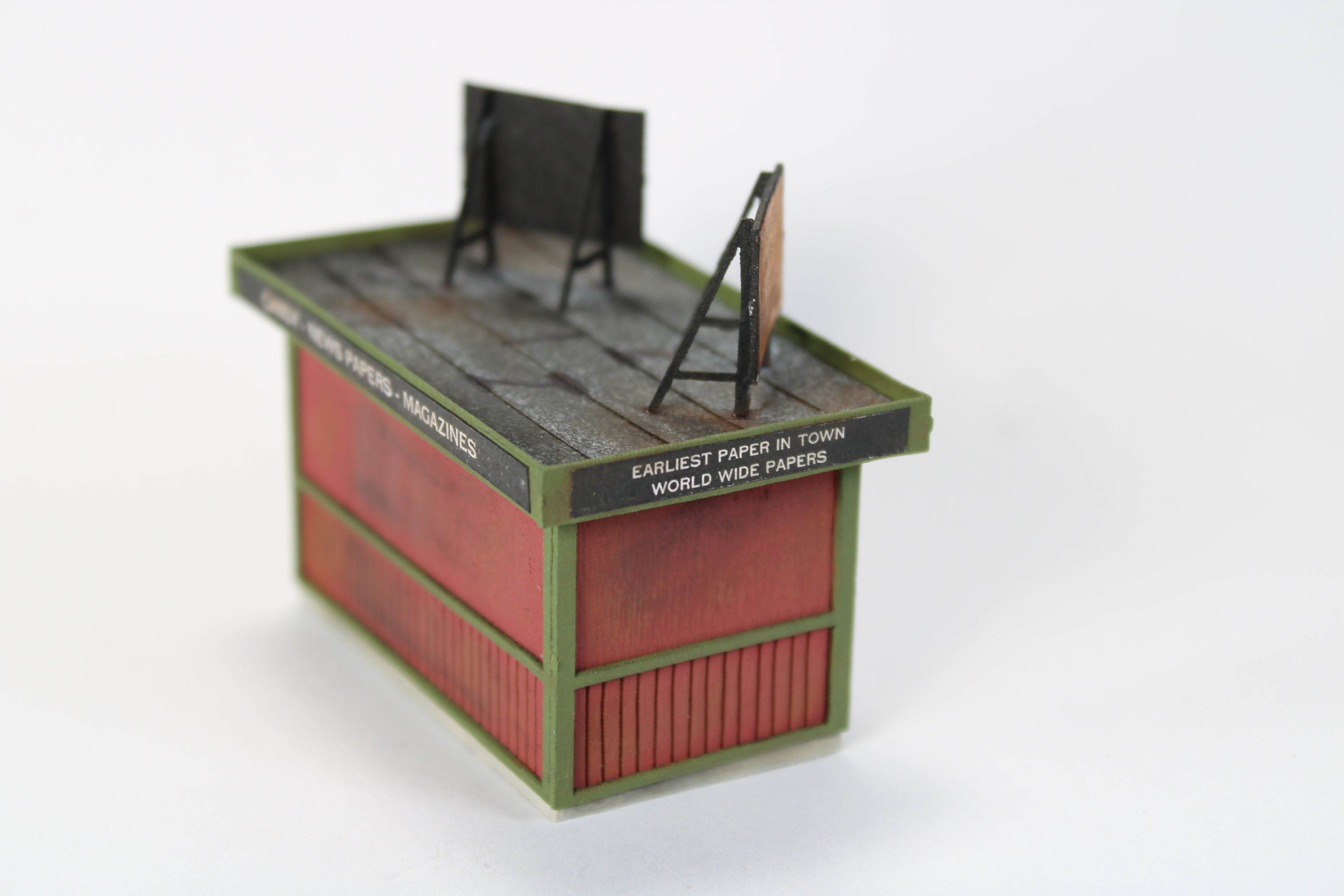 HO Scale Laser Cut News Stand Kit - Etsy