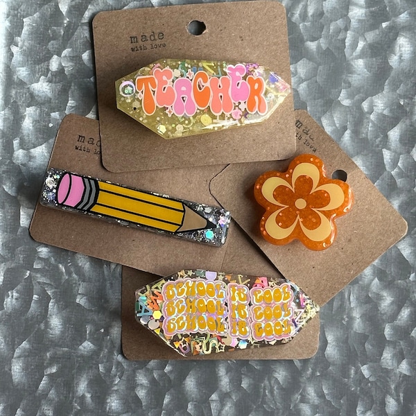 Hair Clips for Girls - Etsy