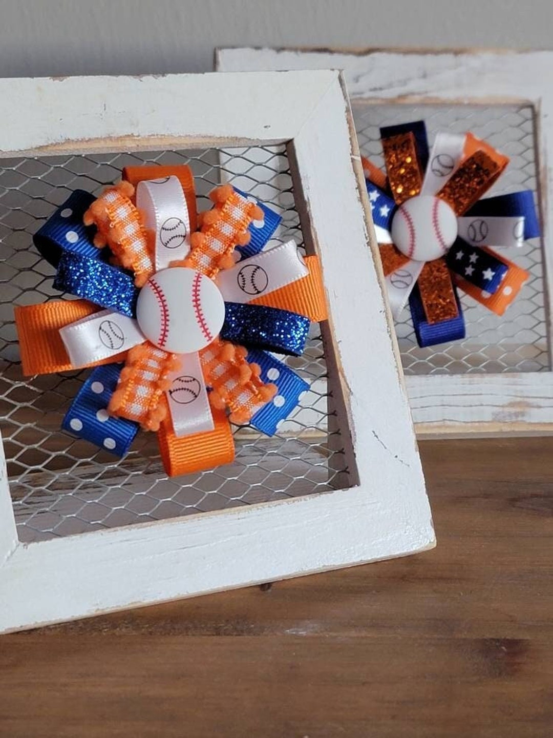 Astros Hair Bow | Houston Astros Hair Bow | Houston Hair Bow | Baseball ...
