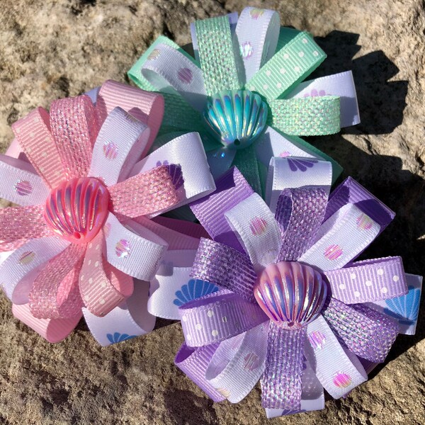 Sea Shell Bow - Etsy