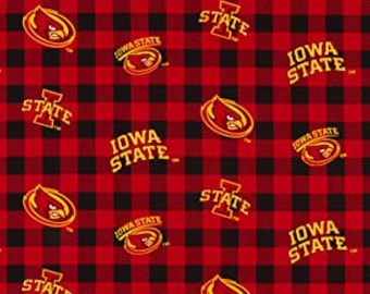 Iowa State Fabric | Etsy