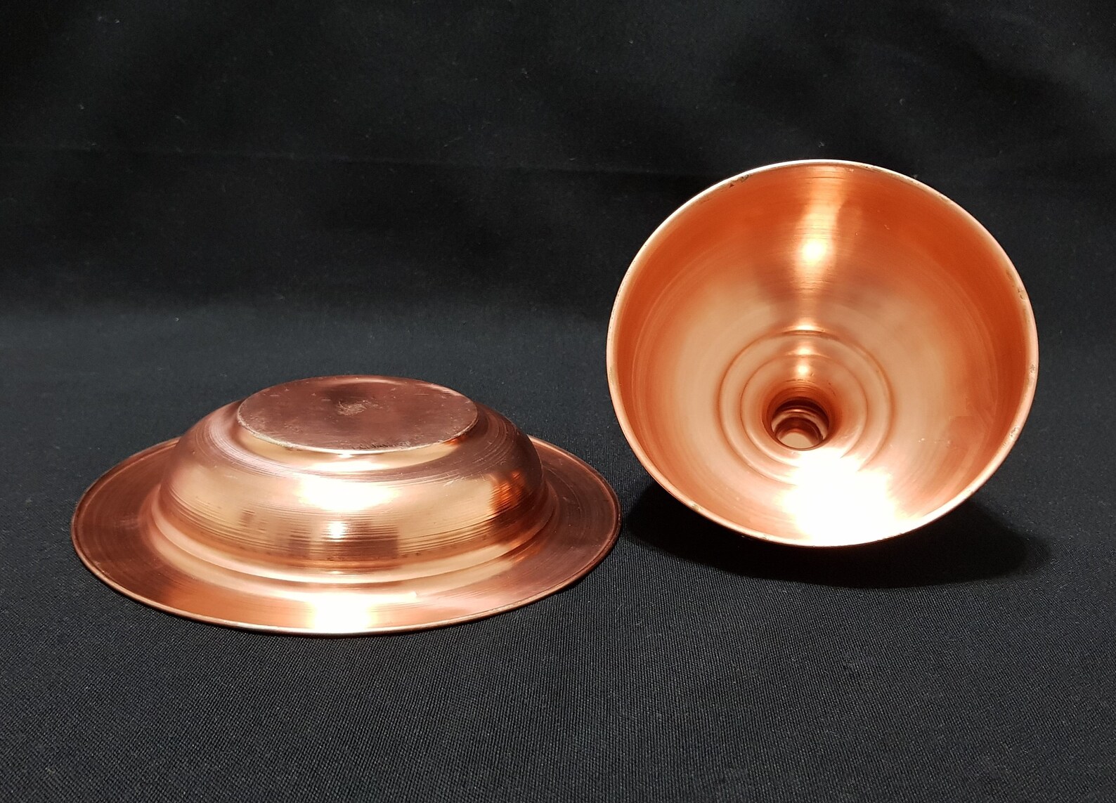 Copper Bowl, Sugar Bowl With Lid, Turkish Delight Bowl With Lid, Copper ...