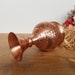Rustic Copper Flower Vase,metal Decorative Pretty Farmhouse Vase,sweet ...
